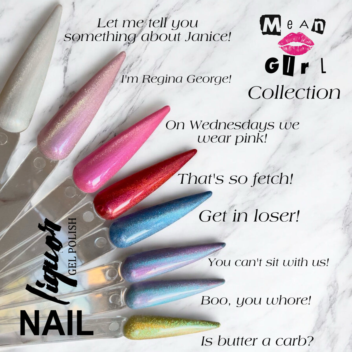 Mean Girl Collection – CTC NAIL SUPPLIES