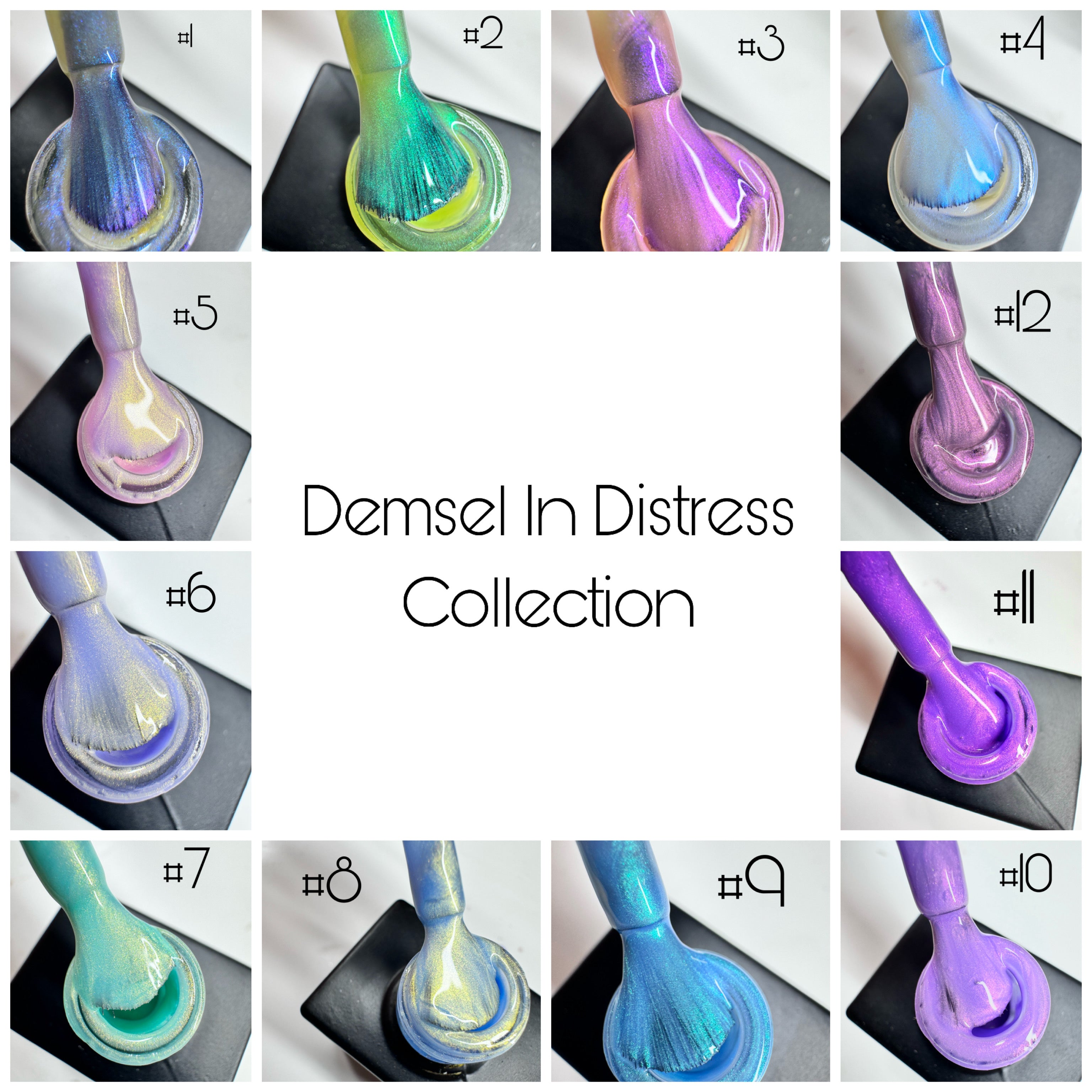 Damsel In Distress - Pearl Gel Polish Collection – Cut The Crap - Nail ...