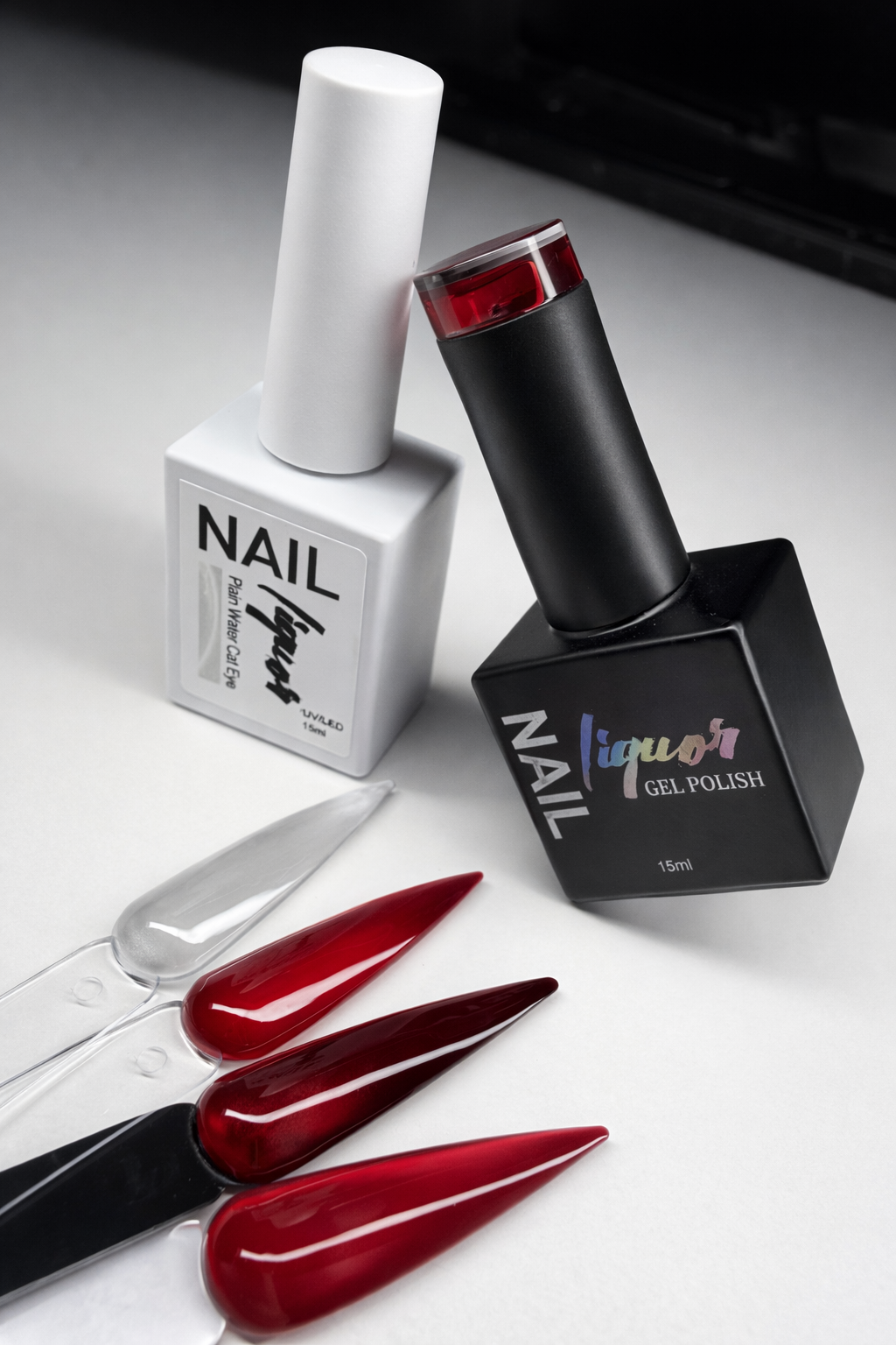 Plain White Cat Eye — Sandwich Gel System – Cut The Crap - Nail Supplies