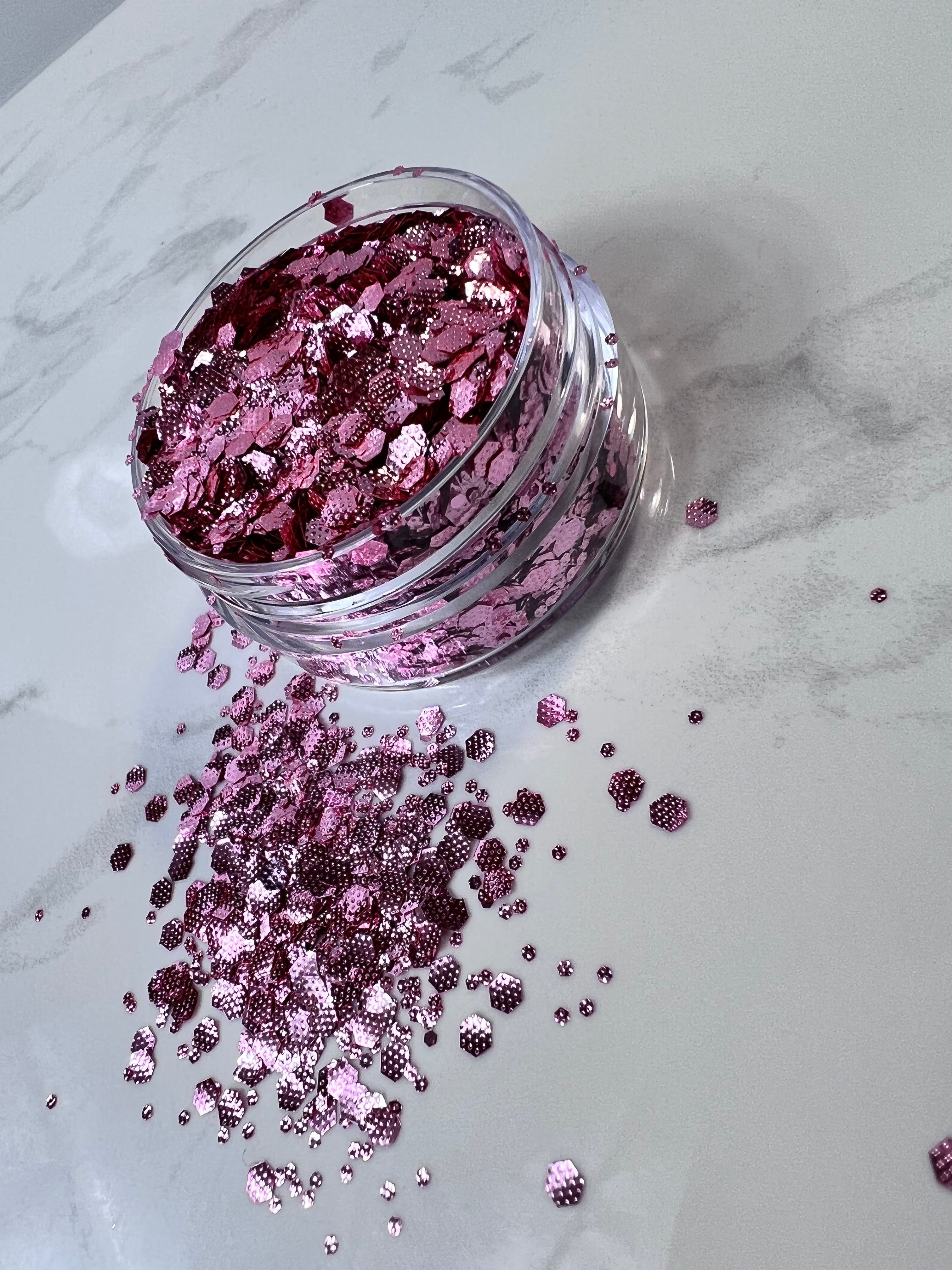 Metallic Scales - Pink – Cut The Crap - Nail Supplies