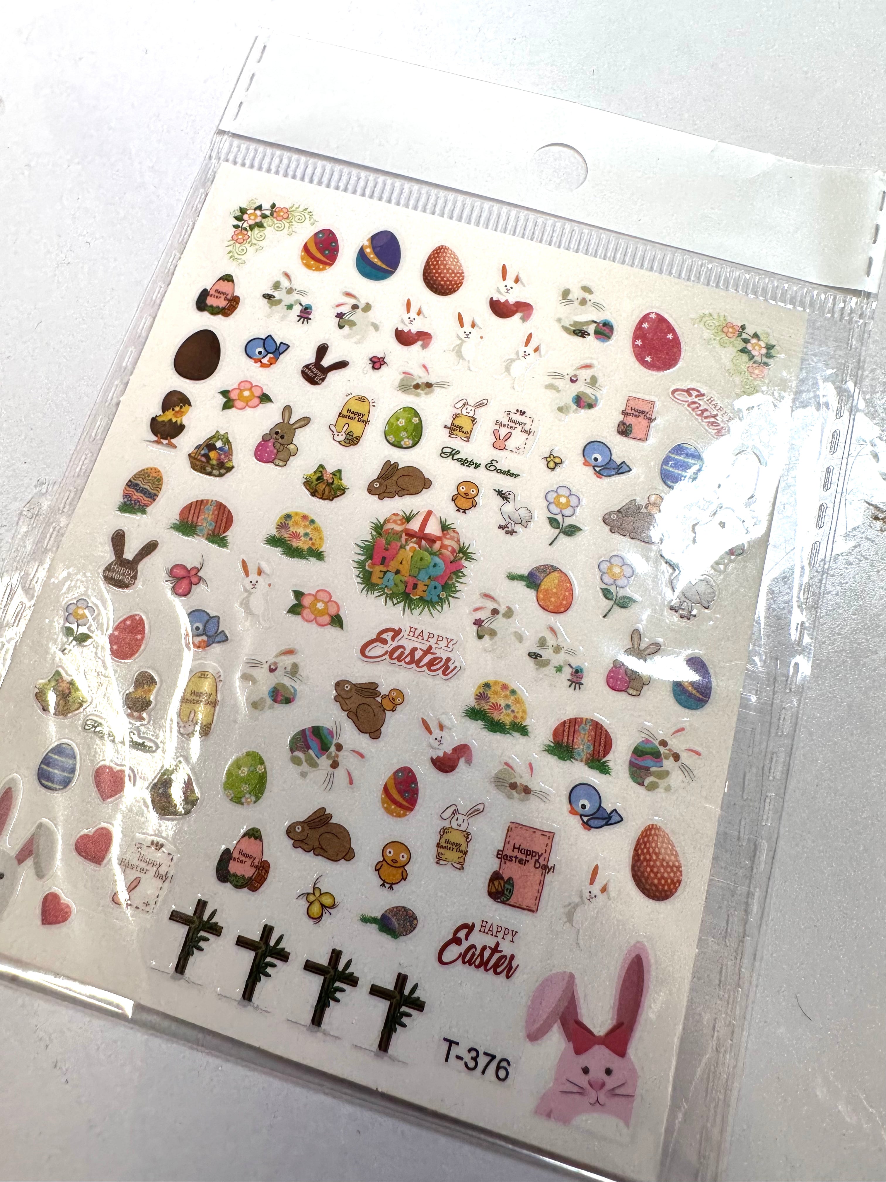 Easter Sticker - Design #11 – Cut The Crap - Nail Supplies