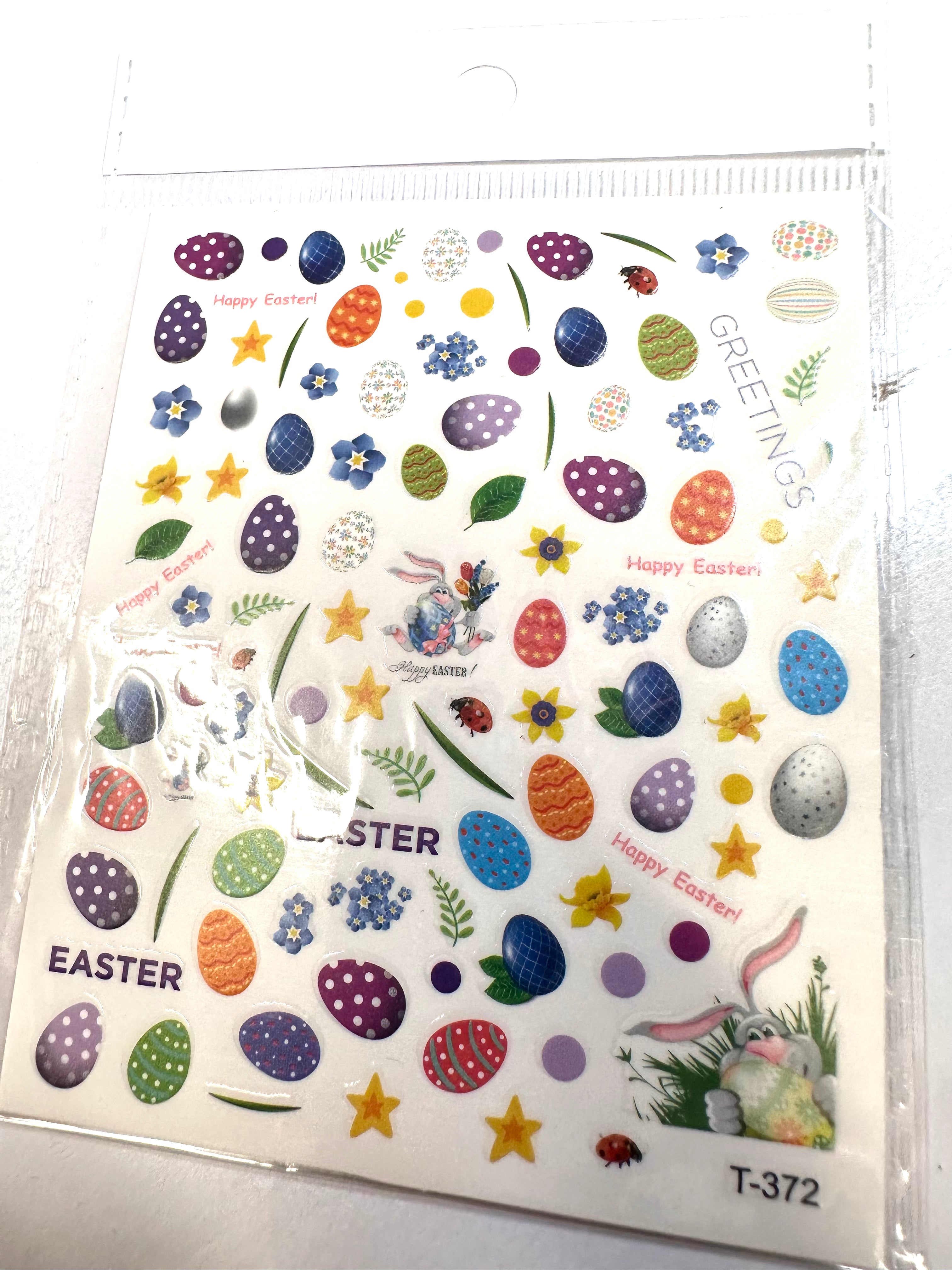 Easter Sticker - Design #16 – Cut The Crap - Nail Supplies
