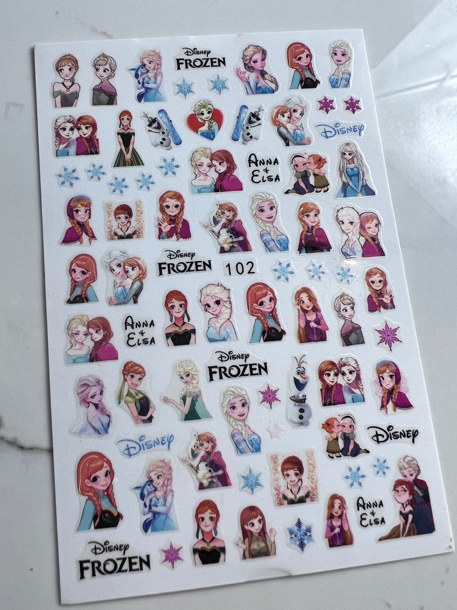 Frozen Stickers – CTC NAIL SUPPLIES